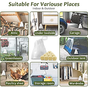 Cadorabo Mouse Repellent, Rodent Repellent Peppermint Oil to Repel Mice and Rats, Mice Repellent for House Squirrel Repellent for Attic Garage RV, Effective and Long Lasting 10 Pack Indoor&Outdoor Use