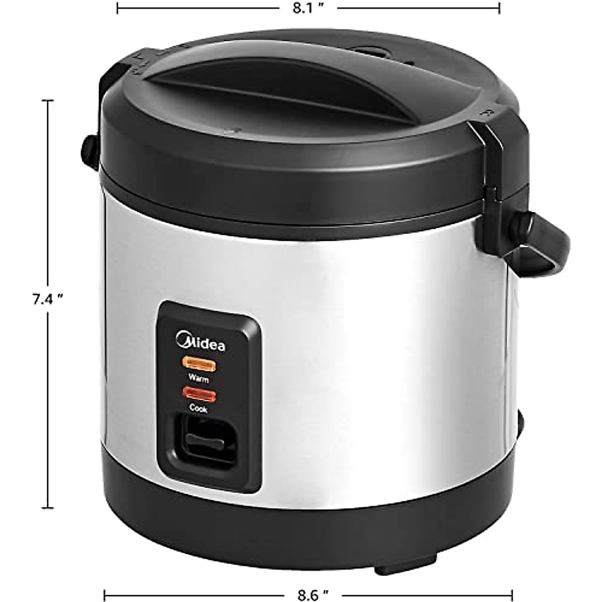 Midea Mini Rice Cooker 1L (4 Cup), Multi Cooker 3000 Series, 4Cups Rice Cooker and Warmer