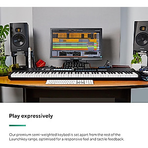 Novation Launchkey 88 [MK3] - premium 88-note MIDI keyboard for expressive music creation