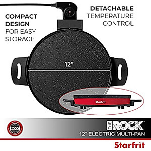 Starfrit 024426-003-0000 Electric Crepe Maker, 12", Red