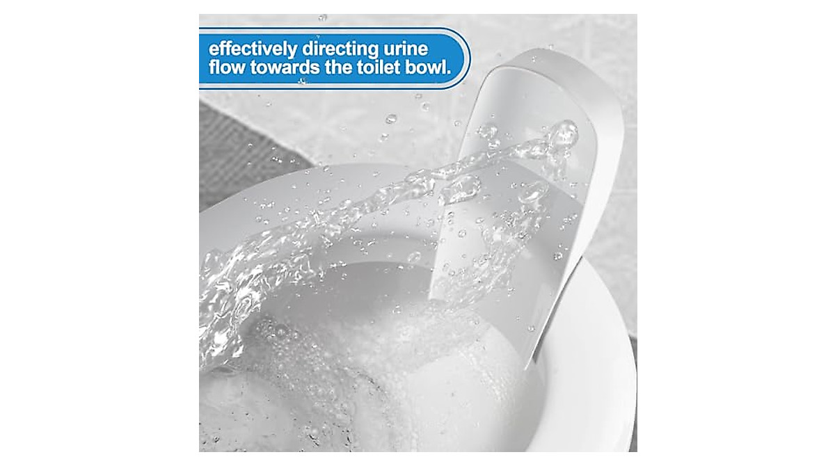 Toilet Splash Guard for Men - Prevent Urine Splashing