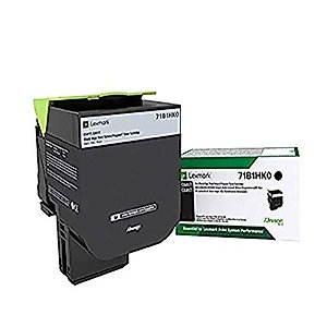 Lexmark 71b10k0 Unison Toner, 3,000 Page-Yield, Black