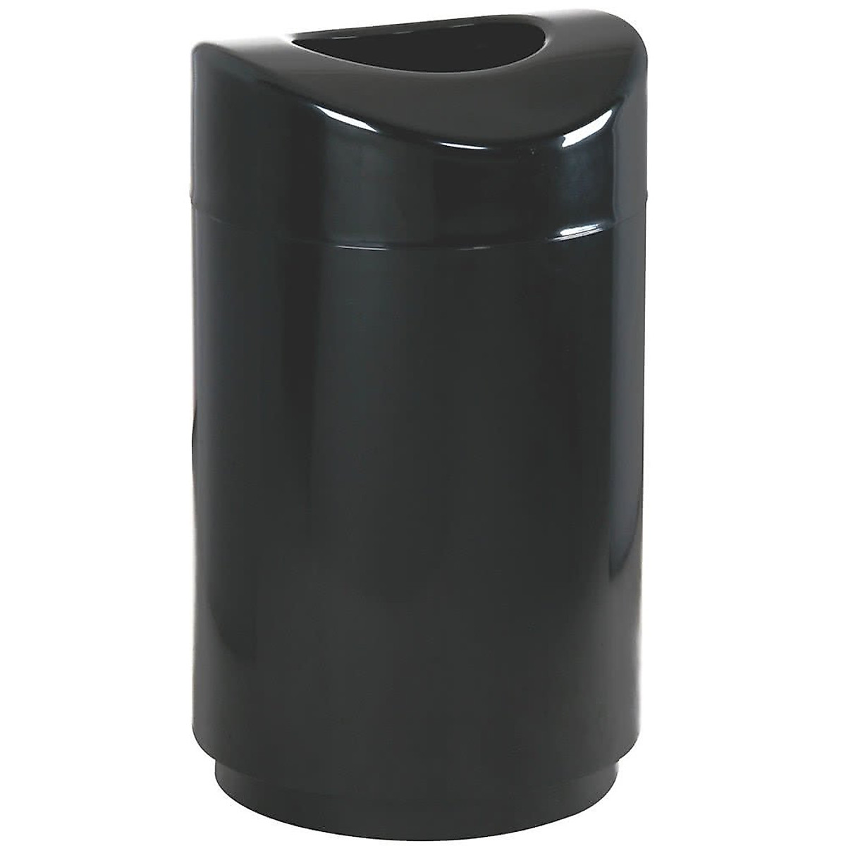 Rubbermaid Commercial Executive Series Eclipse Trash Can, 30 Gallon, Black, FGR2030EPLBK