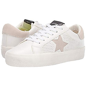 Steve Madden Women's Starling Sneaker, White Multi, 7