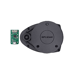 seeed studio RPLIDAR A1M8-R6 360 Degree 2D Laser Range Scanner Kit, 8000 Times Sample Rate and 12 Meters Distance Radar Sensor Module for Intelligent Obstacle/Robot/Avoidance/Maker Education