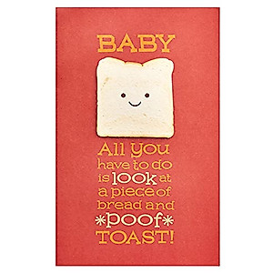American Greetings Funny Romantic Birthday Card (Toast)