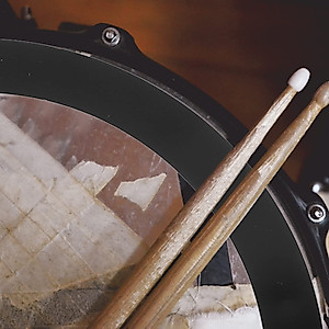 Milisten 4pcs Drum Dampener Gel Transparent Drum Dampener Soft Drum Damper Gel Pads Drum Silencers for Drums Tone Control Supplies Black, 40.5X40.5X0.2CM, H19C20614EKCK