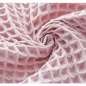 Kitchen WASH Towel Set (6 Piece) 100% Cotton, Waffle Pattern