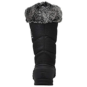 Kamik Women's Momentum 2 Snow Boot, Black/Black/Black, 8 W US