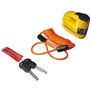 Kryptonite 000884 Keeper 5s Yellow Disc Lock