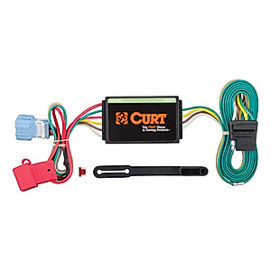CURT 56008 Vehicle-Side Custom 4-Pin Trailer Wiring Harness, Fits Select Honda Accord Crosstour, Acura RDX