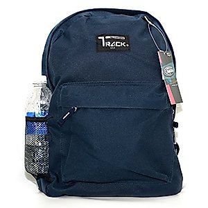 Track 16.5" Multipurpose Backpack for Boys and Girls (16.5 inch, Navy Blue)