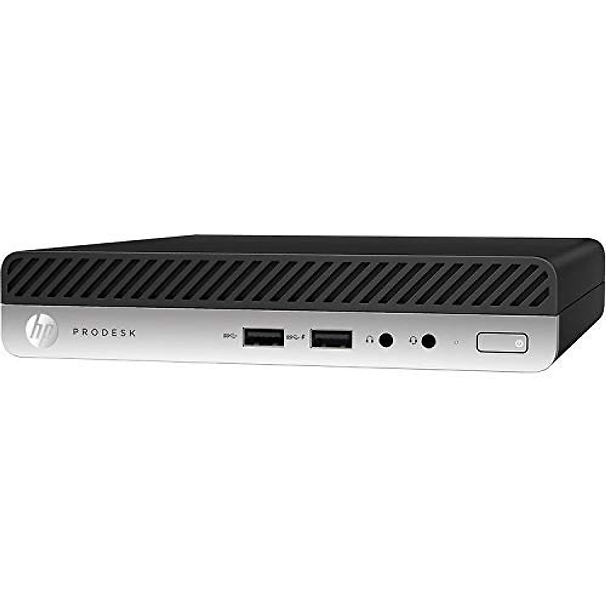 HP ProDesk 400 G3 "Professional Mini" Desktop Computer, 7th Gen i5-7500T, 4 GB Ram, 500 GB HDD, Intel HD Graphics, Black/Gray (Renewed)