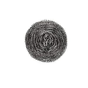 12 Pcs Stainless Steel Wool Scrubber, Steel Wool Soap Pads, Steel Wool Scrubber forKitchens, Bathroom Cleaning Dishes Pans Pots Ovens Grills