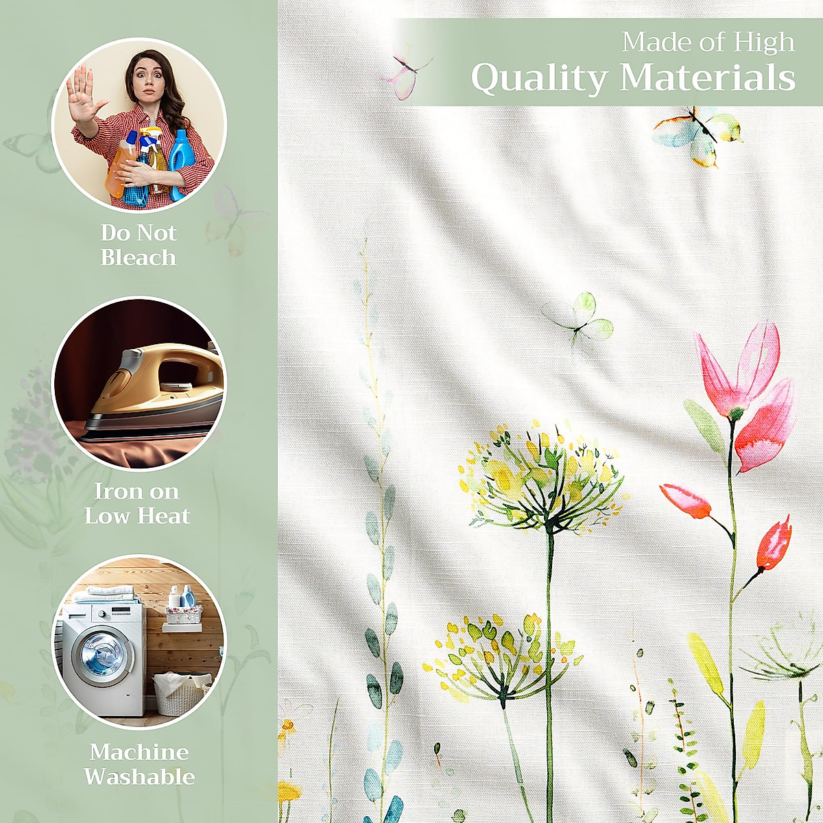 Maison d' Hermine Champ de Mars 100% Cotton Set of 4 Napkins, 20 - inch by 20 - inch.