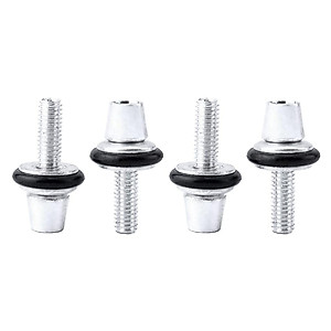 barenx 4Pcs Aluminum Alloy Road Bike Fixed Gear V/C Brake Caliper Screws M6