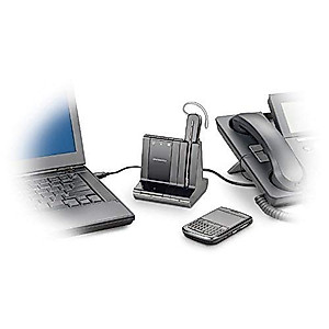 Plantronics Savi 740 Wireless Headset System for Unified Communication (Renewed)
