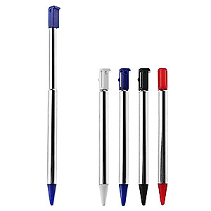 NSLikey 4 Pcs Adjustable Stylus Extendable Stylus Touch Screen Portable Pen for 3DS DS Game Console
