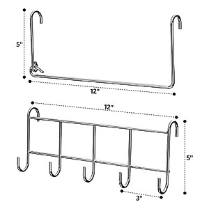 Onlyfire Chef Paper Towel Holder for Kitchen/Grills, Hook Rack for Camp Chef Stove, Side Shelves Utensils Hanging Kit