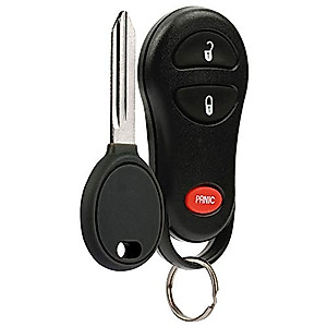 Key Fob fits 1999-2005 Chrysler Dodge Plymouth Keyless Entry Remote + Key (04686481 Y160-PT)