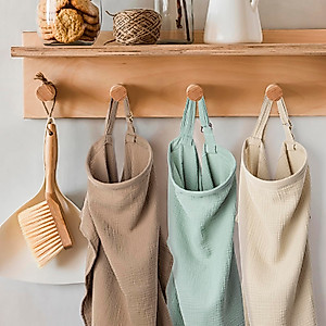 CORATED Nursing Cover for Baby Breastfeeding, Muslin Breathable Breastfeeding Cover Essentials with Rigid Hoop, Multi-use Adjustable Privacy Nursing Apron Cover