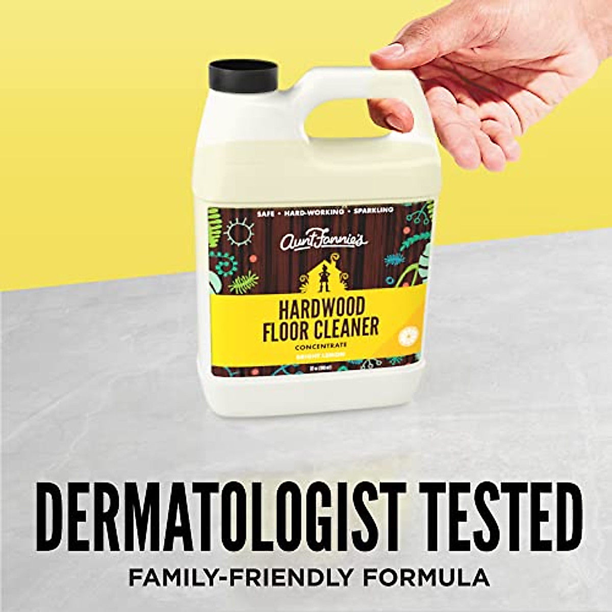 Aunt Fannie's Hardwood Floor Cleaner, Bright Lemon (Single)