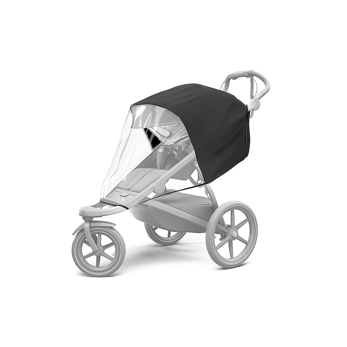 Thule Urban Glide 2.0 Single Rain Cover, Clear, N/A