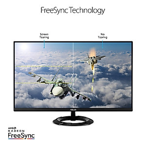 ASUS VZ279HEG1R 27” Gaming Monitor, 1080P, 75Hz, IPS, 1ms, FreeSync, Extreme Low Motion Blur, Eye Care, HDMI VGA, Ultra-Slim, Frameless