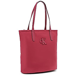 Calvin Klein Lina Nylon North/South Tote, Port