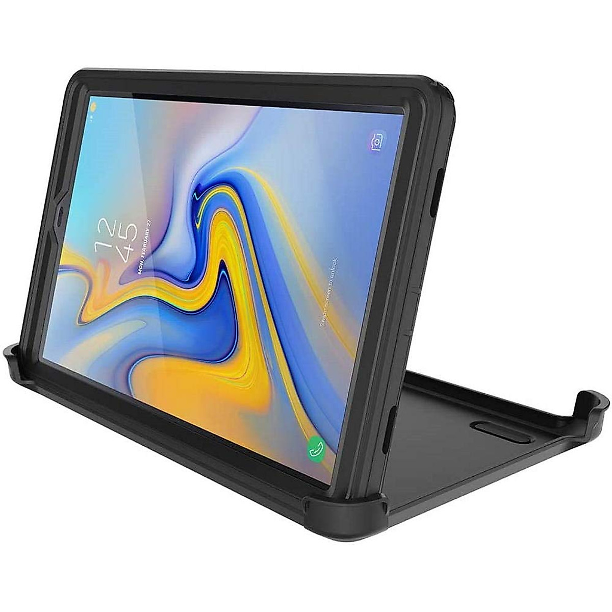 OtterBox Defender Series Case for Samsung Galaxy Tab A (2018 Version, 10.5") - Non Retail Packaging - Black