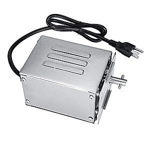 50-70KGF Outdoor Rotisserie Kit Stainless Steel BBQ Rotisserie Motor Electric Roaster Barbecue Motor Roast Meat Grill (3-4RPM)(US)
