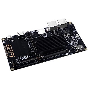 GeeekPi Router Board for Raspberry Pi CM5/Raspberry Pi CM4, Expansion Board Breakout Board Module for Raspberry Pi Compute Module 5 Series and Compute Module 4 Series