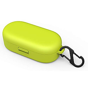Aotao Compatible with Bose Sport Earbuds Silicone Carrying Case (Not fit for Bose QuietComfort Earbuds), Portable Scratch Shock Resistant Cover (Green)