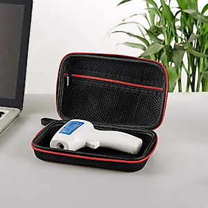 EXCEART Thermometer Travel Storage Case for Digital Ear Thermometer Thermometer Green Zipper