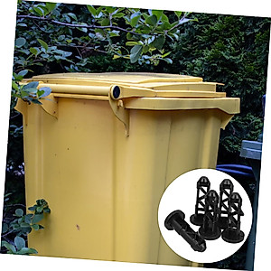 AOKWAWALIY 5pcs Trash Can Latch Trash Can Lid Shafts Garbage Can Buckles Plastic Garbage Can Latches Trashcan Cover Link Plastic Trash Can Trashcans Trash Can Plug Lid Pin Supplies Universal