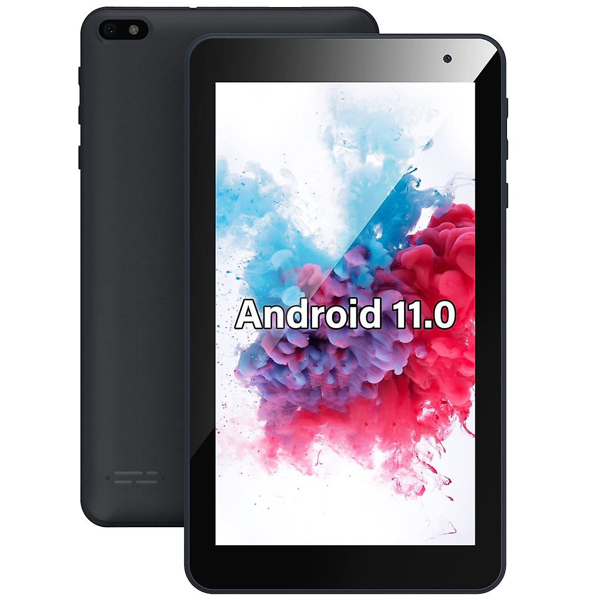 Android Tablet 7 inch, Android 11.0 Tablet 2GB RAM 32GB ROM Tablet 7 inch with WiFi, Bluetooth, GMS, Dual Camera, Google Play for YouTube, Netflix, Gaming