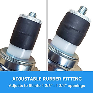 AmGood Work Table Stem Casters | 5" Heavy Duty Wheels | Set of 4