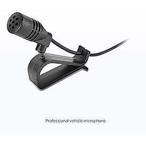 Car Microphone 2.5 mm Mic Compatible for Pioneer AVH-2400NEX,AVH-1400NEX,AVH-201EX,AVH-200EX,MVH210EX,AVH-4200NEX,AVH-2500NEX,AVH-290bt,AVH-x390bs,AVH-X2800BS Car Stereo CD DVD Player Radio Navigation
