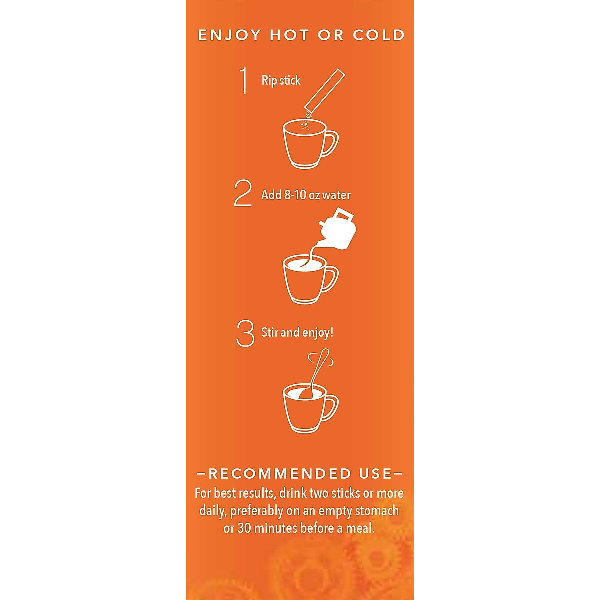 Javita Energy + Focus Instant Coffee Packets, 100% South American Blend, Arabica Coffee with Robusta, Contains Herbs for Clarity, Energy, & Focus, Keto Coffee, Dieters Drink, 24 (4.2g) Sticks