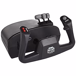CH Products Flight Sim Yoke USB ( 200-615 ), Black