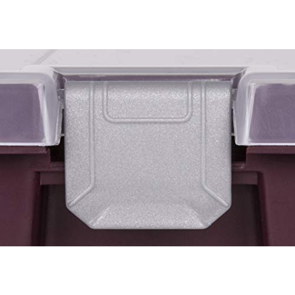 AB Designs 6955ABDP Super Satchel 1-Compartment Open Core, Stackable Home Storage Organization Container, Plum