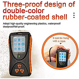 YNITJH Portable Geiger Counter Nuclear Radiation Monitor Alarm Nuclear Radiation Detector Personal Dose Ore Xy Ray Measuring Instrument Dosimeter Digital Meter High Sensitivity