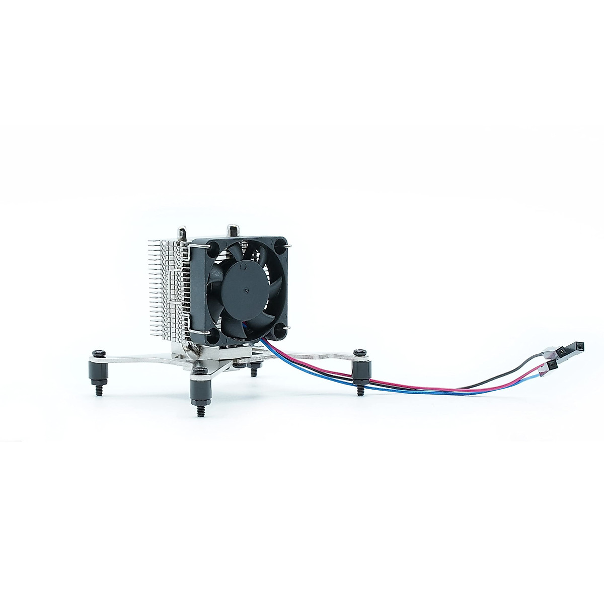 KKSB High-Performance Cooler for Raspberry Pi 4 | 30mm PWM Fan Included | Aluminium Fins