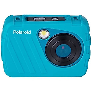 Polaroid IS049 HD Waterproof 16MP Digital Camera, 2.4” LCD Display Portable Handheld Action Waterproof Digital Camera, Teal