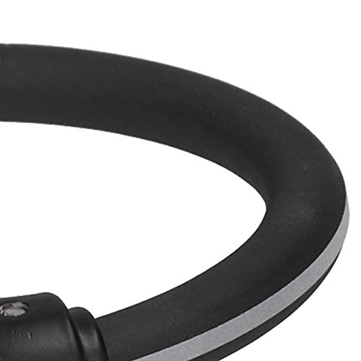 Kadimendium Bike Lock Reflective Black for Motorcycle Lock for Chain Lock for Cable Lock for Bicycle Lock for Skateboards(Reflective Matte Black)