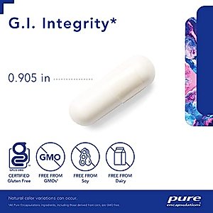 Pure Encapsulations G.I. Integrity | Enhanced Support for Gastrointestinal Integrity and Function | 240 Capsules