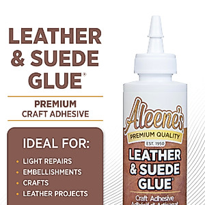 Aleene's15594 Leather & Suede Glue 4oz