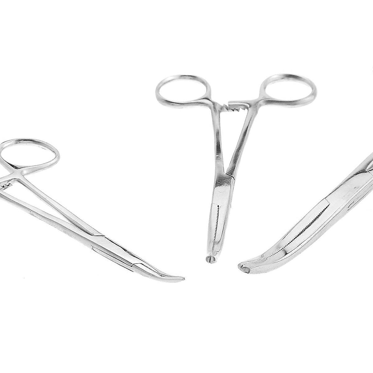 SURGICAL ONLINE Ultimate Hemostat Set, 6 Piece Ideal for Hobby Tools, Electronics, Fishing and Taxidermy (8", 6.25" and 5")