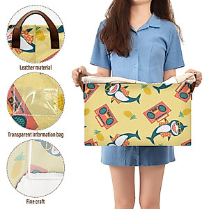 Jinhinox Radio Sharks Yellow Storage Bins Fabric Storage Basket Boxes Folding Large Closet Storage Cubes Bin Shelf Organizer for Organizing Shelves Clothes Home Dorm Office Nursery