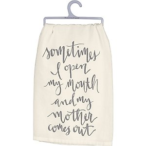Kitchen Towel - Sometimes I Open My Mouth